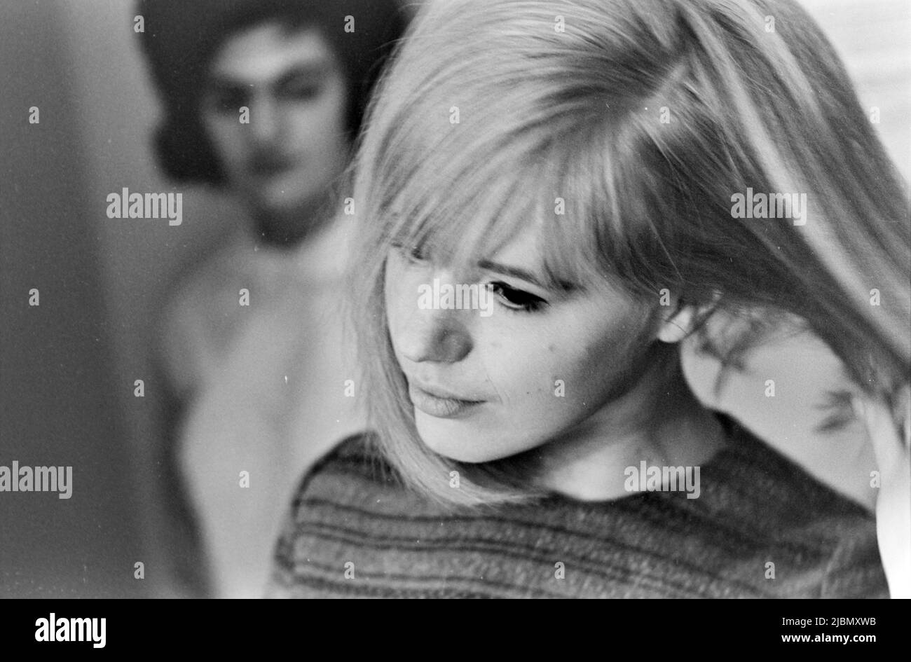 MARIANNE FAITHFULL English pop singer in September 1964. Photo: Tony ...