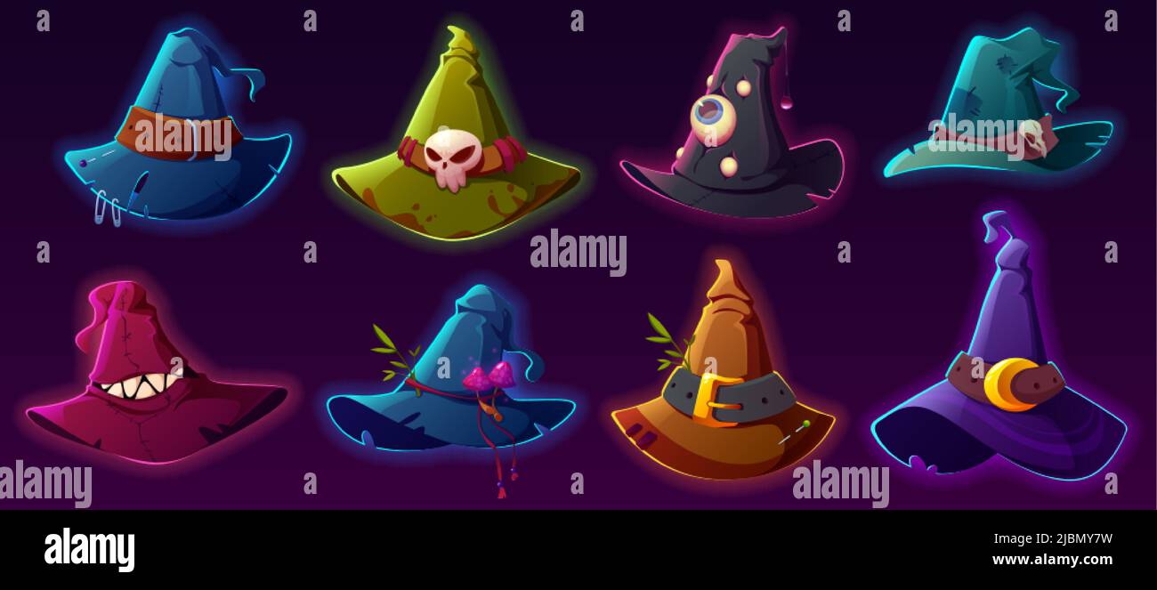 Pointed caps Stock Vector Images - Alamy