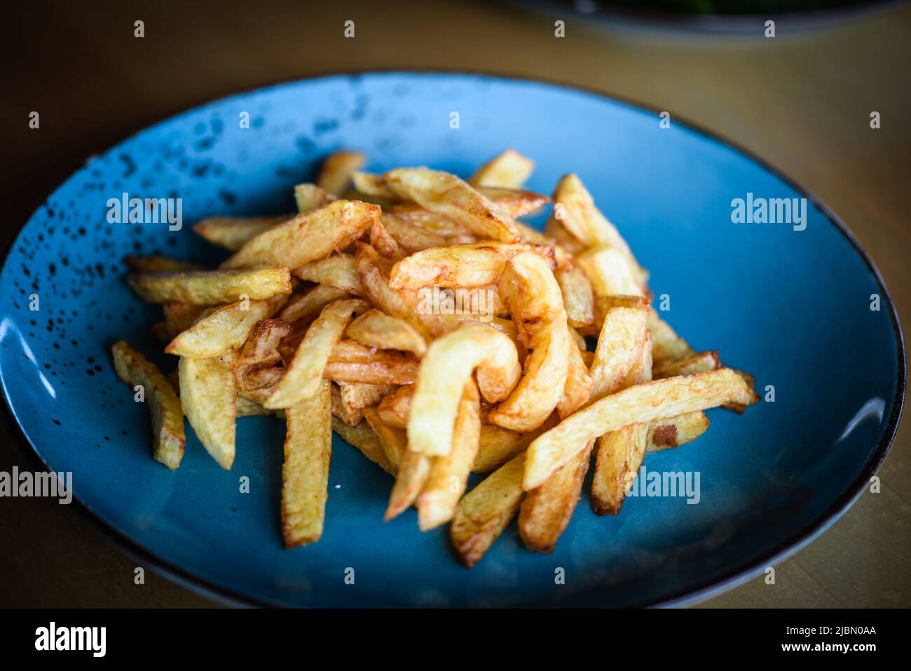 delicious home made french fires Stock Photo - Alamy