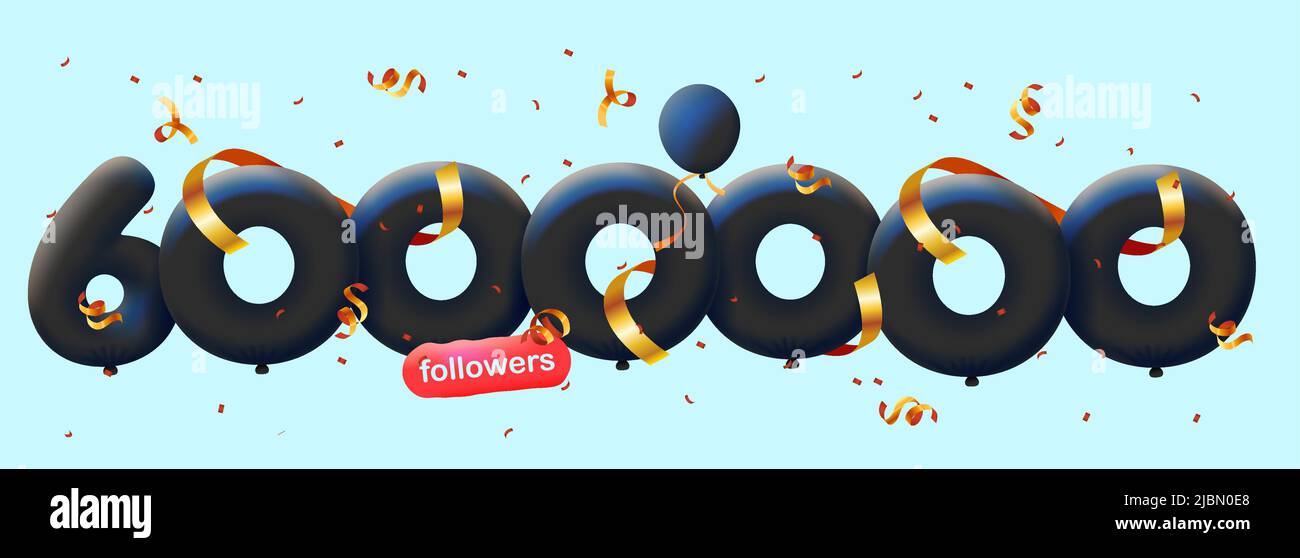 6m follower hi-res stock photography and images - Alamy
