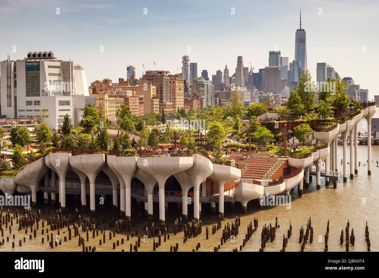 Pier 57 at hudson river park hi-res stock photography and images - Alamy