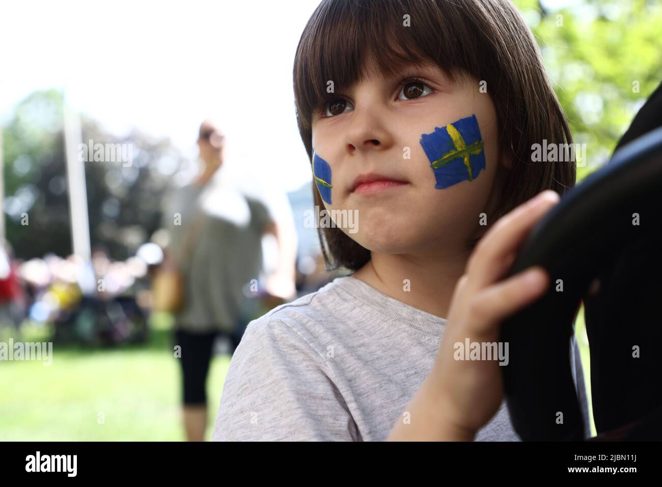 The celebration of the National Day of Sweden in and around Olaiparken ...