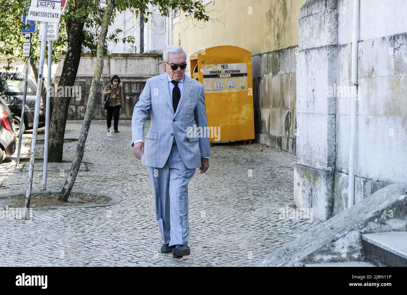 Lisbon, 07/06/2022 - Funeral of banker João Rendeiro at the Estrela ...