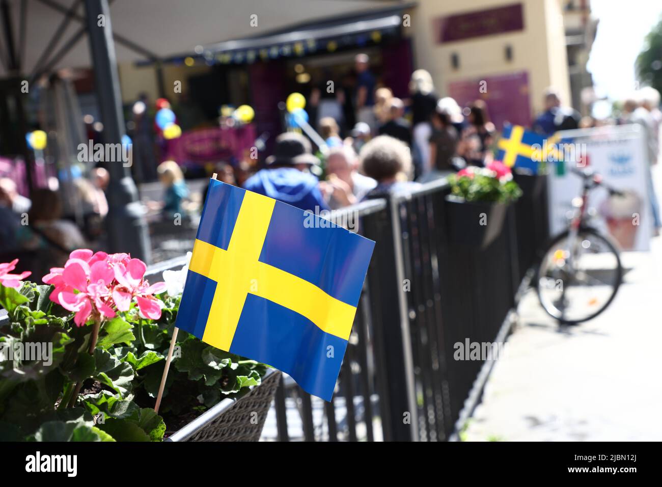 The celebration of the National Day of Sweden in and around Olaiparken ...