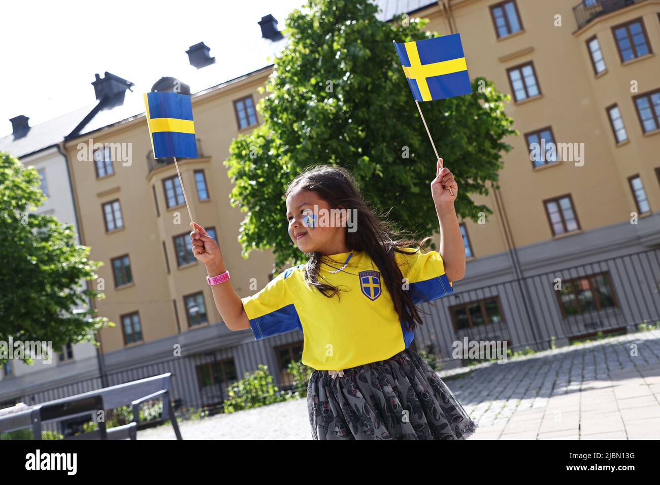 The celebration of the National Day of Sweden in and around Olaiparken ...