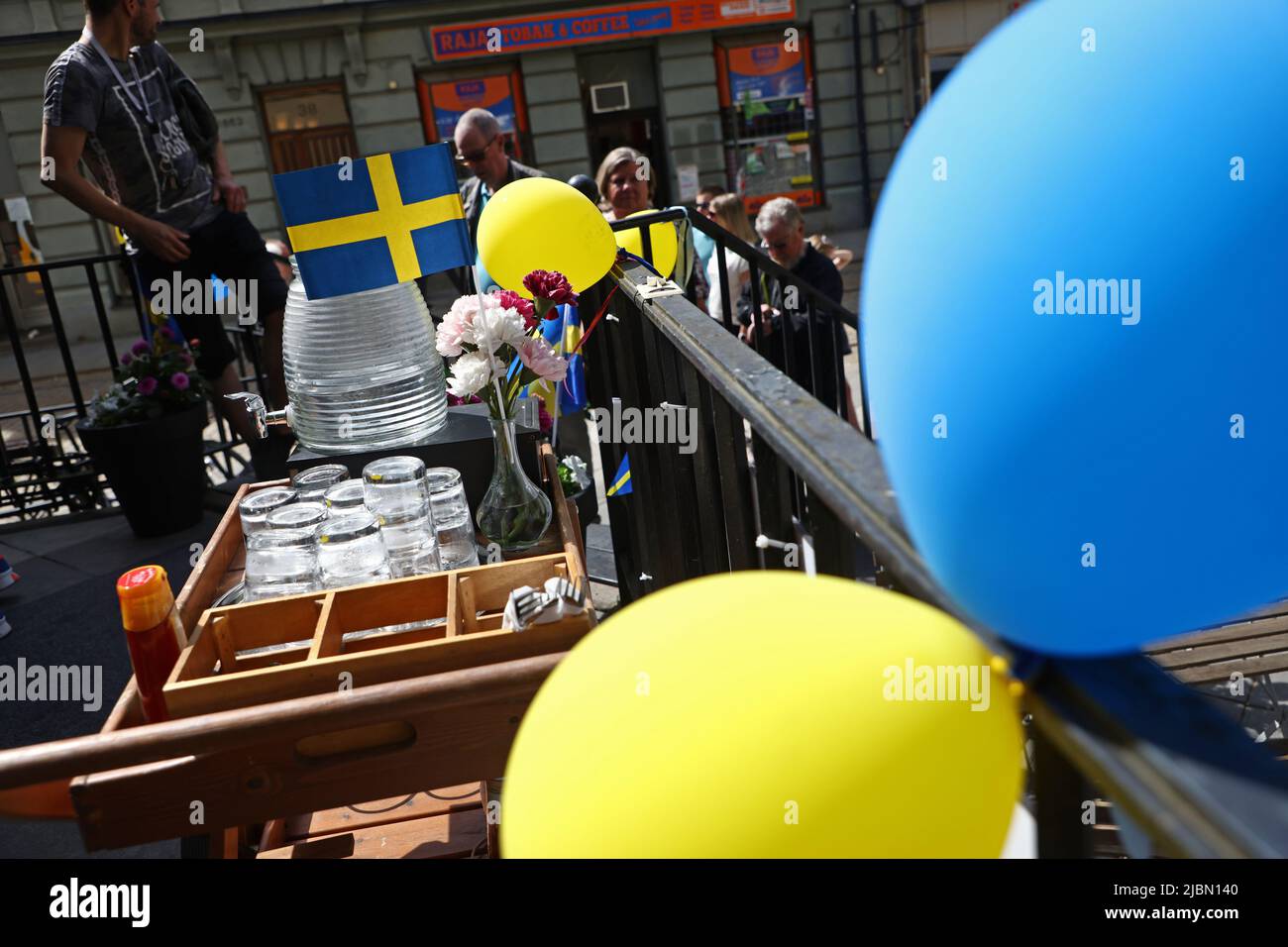 The celebration of the National Day of Sweden in and around Olaiparken ...