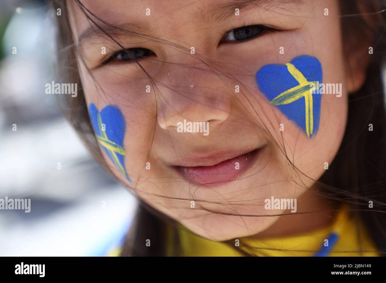 Celebrate country flag painting hi-res stock photography and images - Alamy