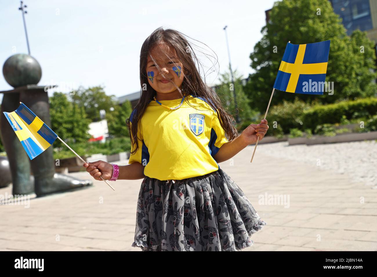 The celebration of the National Day of Sweden in and around Olaiparken ...