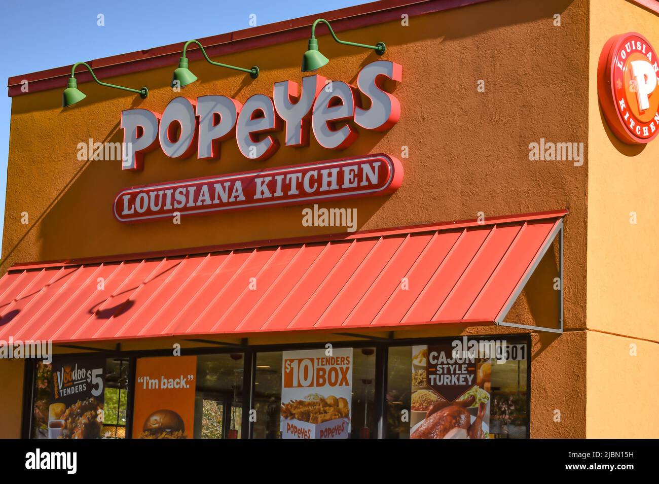 Popeyes louisiana kitchen hi-res stock photography and images - Alamy