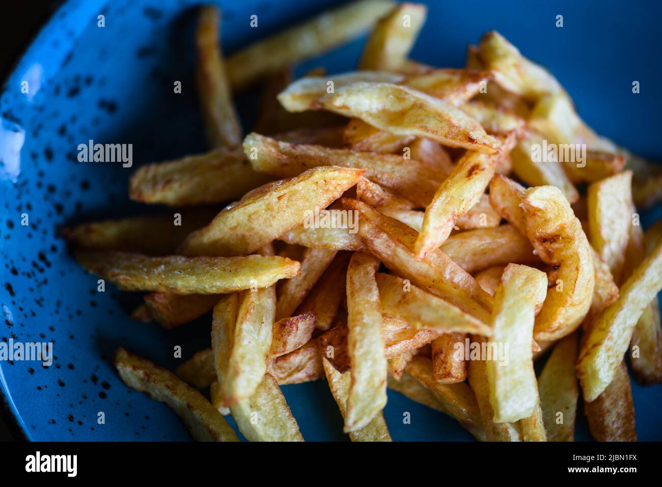 delicious home made french fires Stock Photo - Alamy