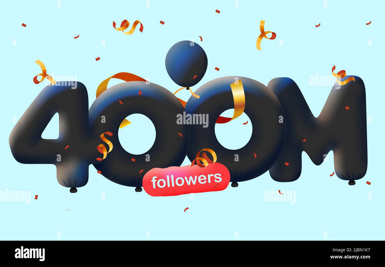 400m followers hi-res stock photography and images - Alamy