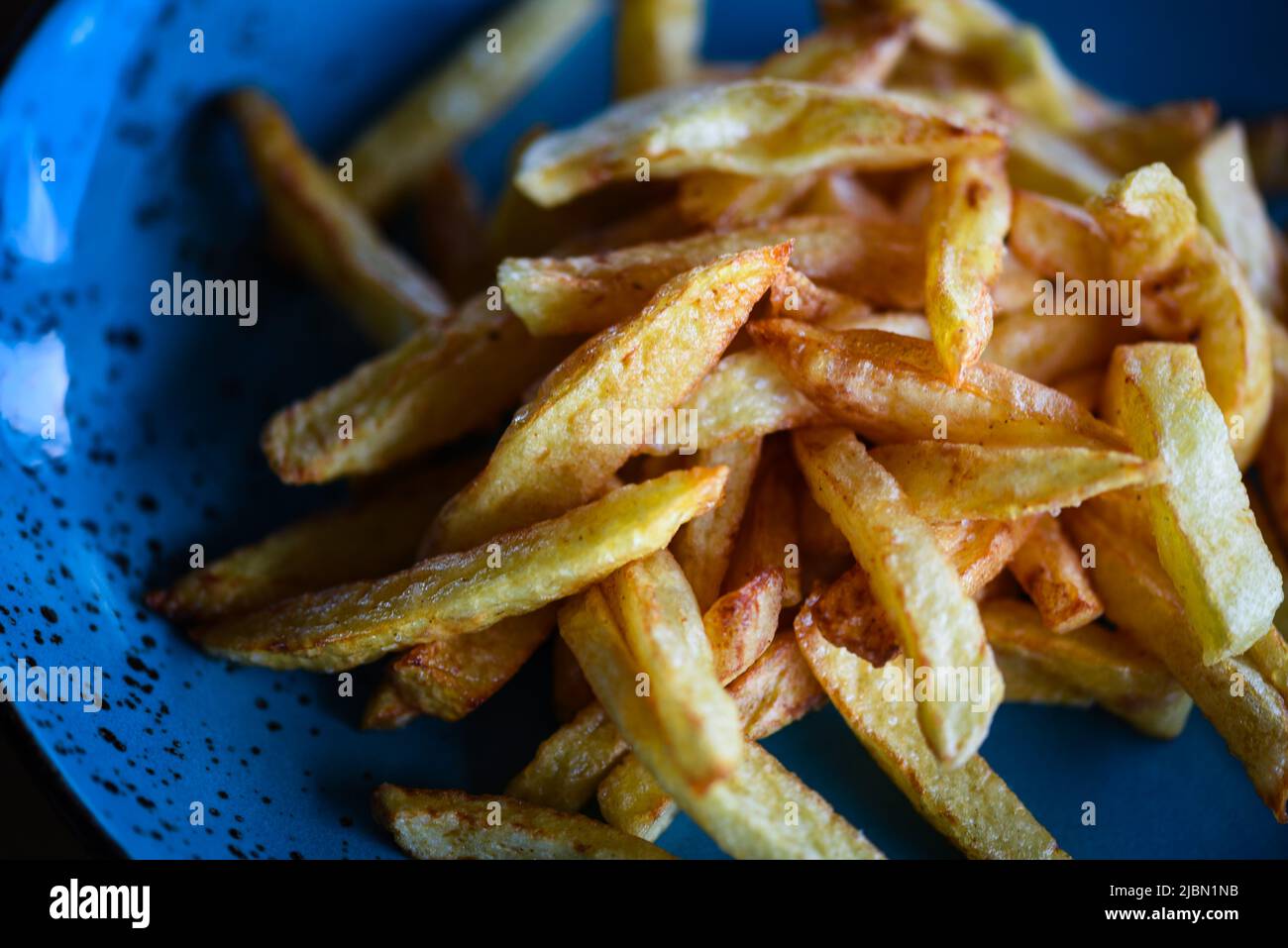 delicious home made french fires Stock Photo - Alamy