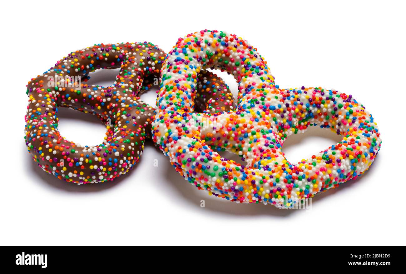 Two sugar pretzels hi-res stock photography and images - Alamy