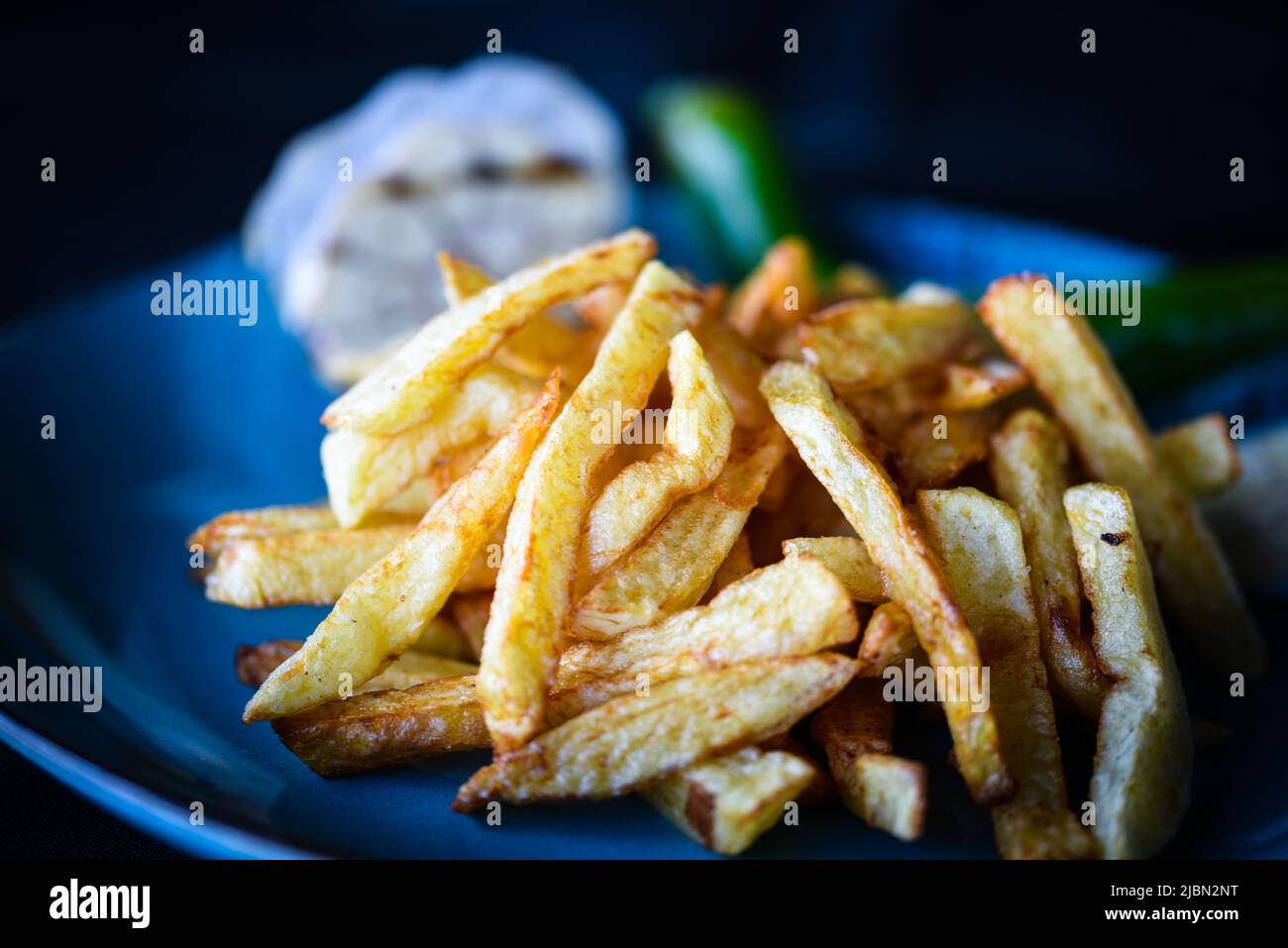 delicious home made french fires Stock Photo - Alamy