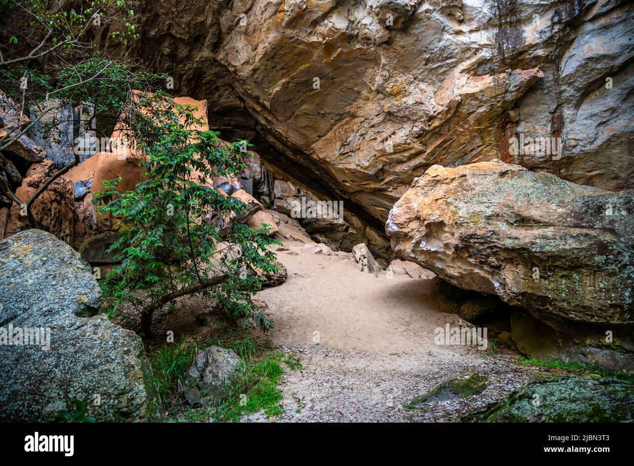 Natural rock massif in Brazil, Salitre Grotto, a tourist destination ...