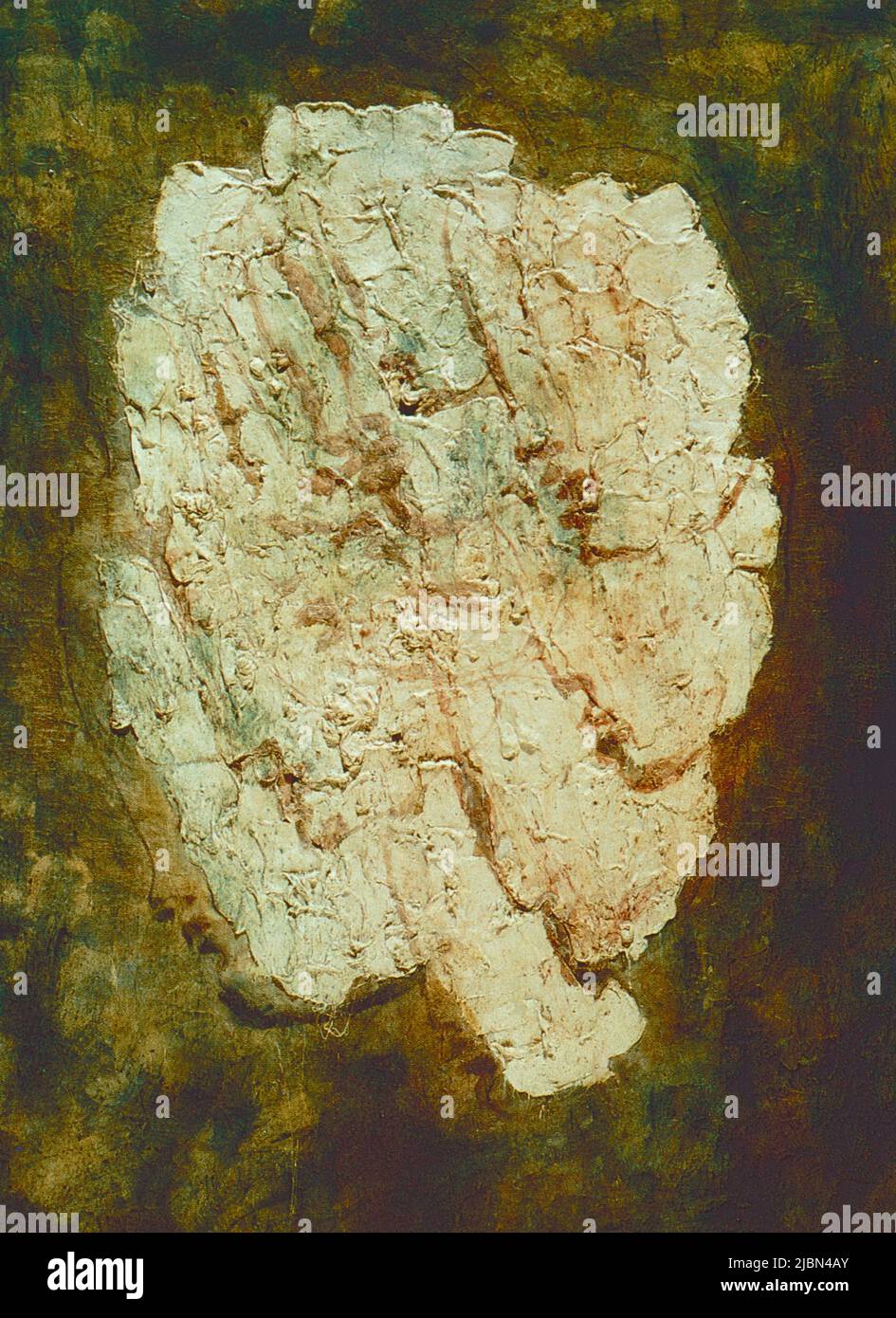 La Jolie Fille, artwork by French artist Jean Fautrier, 1944 Stock ...