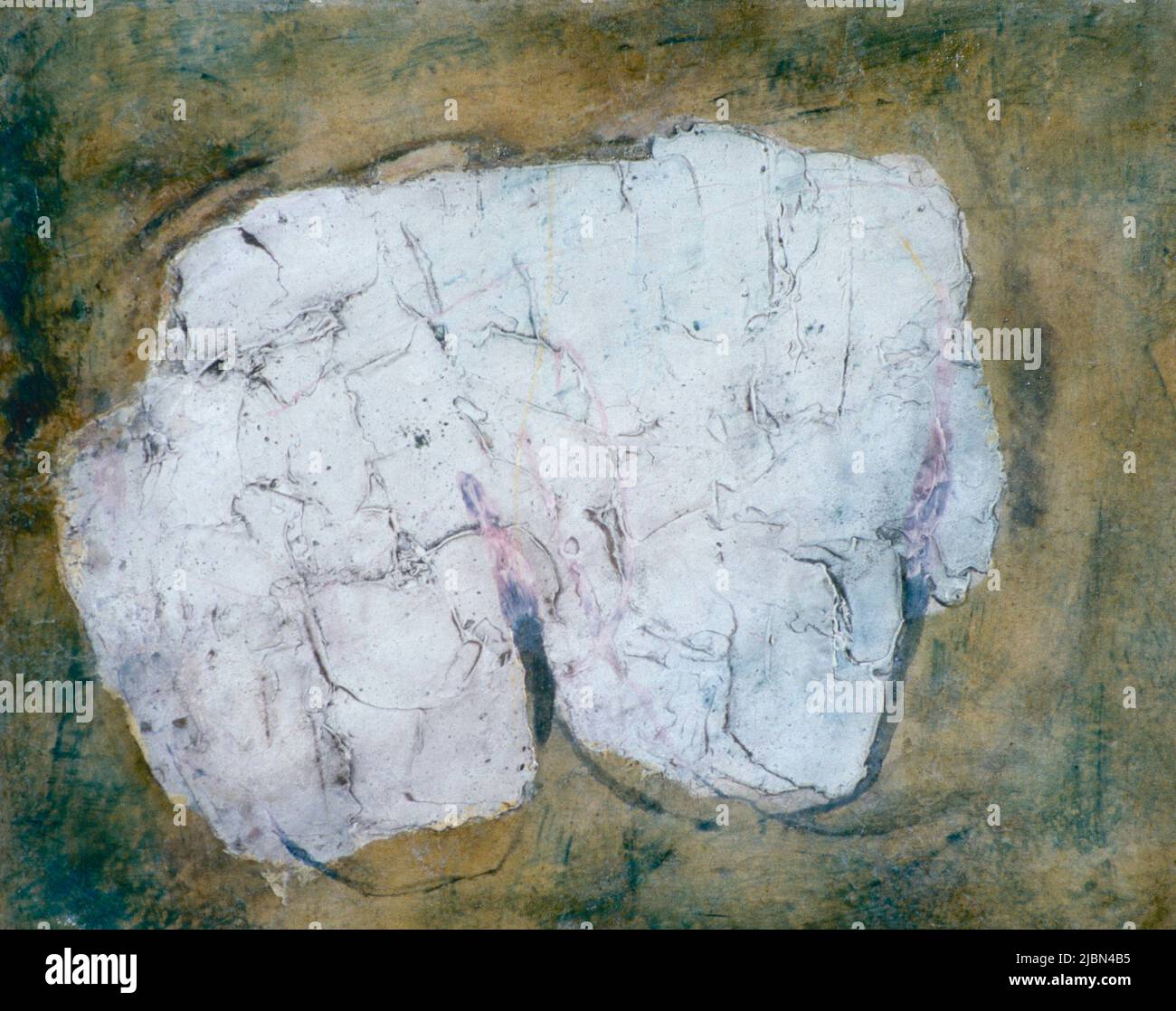 Les Seins nus, artwork by French artist Jean Fautrier, 1946 Stock Photo ...