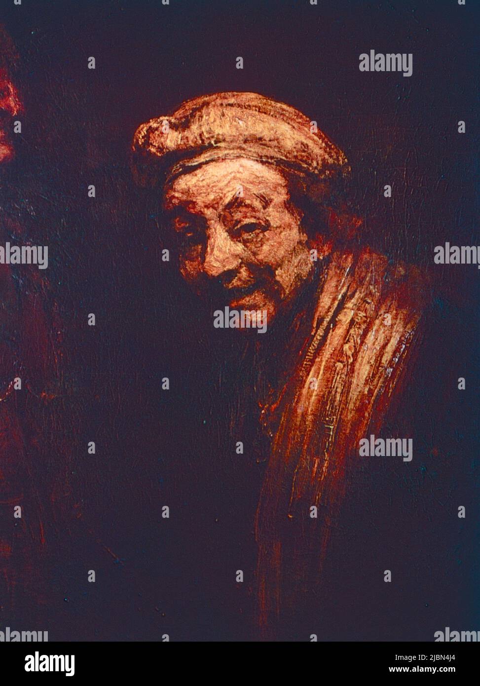 Self-portrait, Artwork by Dutch artist Rembrandt, 1665 Stock Photo - Alamy