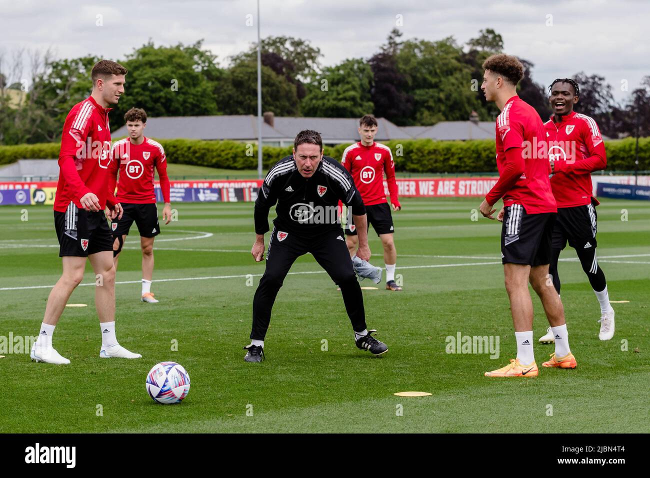 PONTYCLUN, WALES - 07 JUNE 2022: Wales’ Head of Performance Tony ...