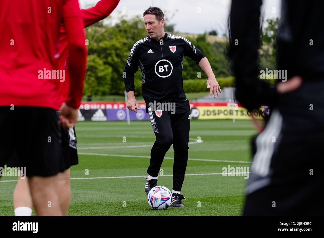 PONTYCLUN, WALES - 07 JUNE 2022: Wales’ Head of Performance Tony ...