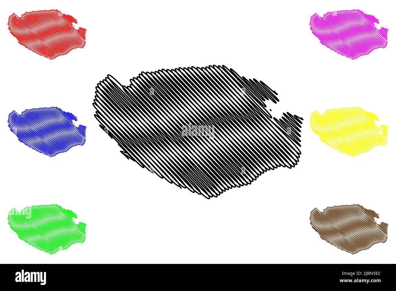 Buru island (Republic of Indonesia, Maluku Islands, South East Asia ...