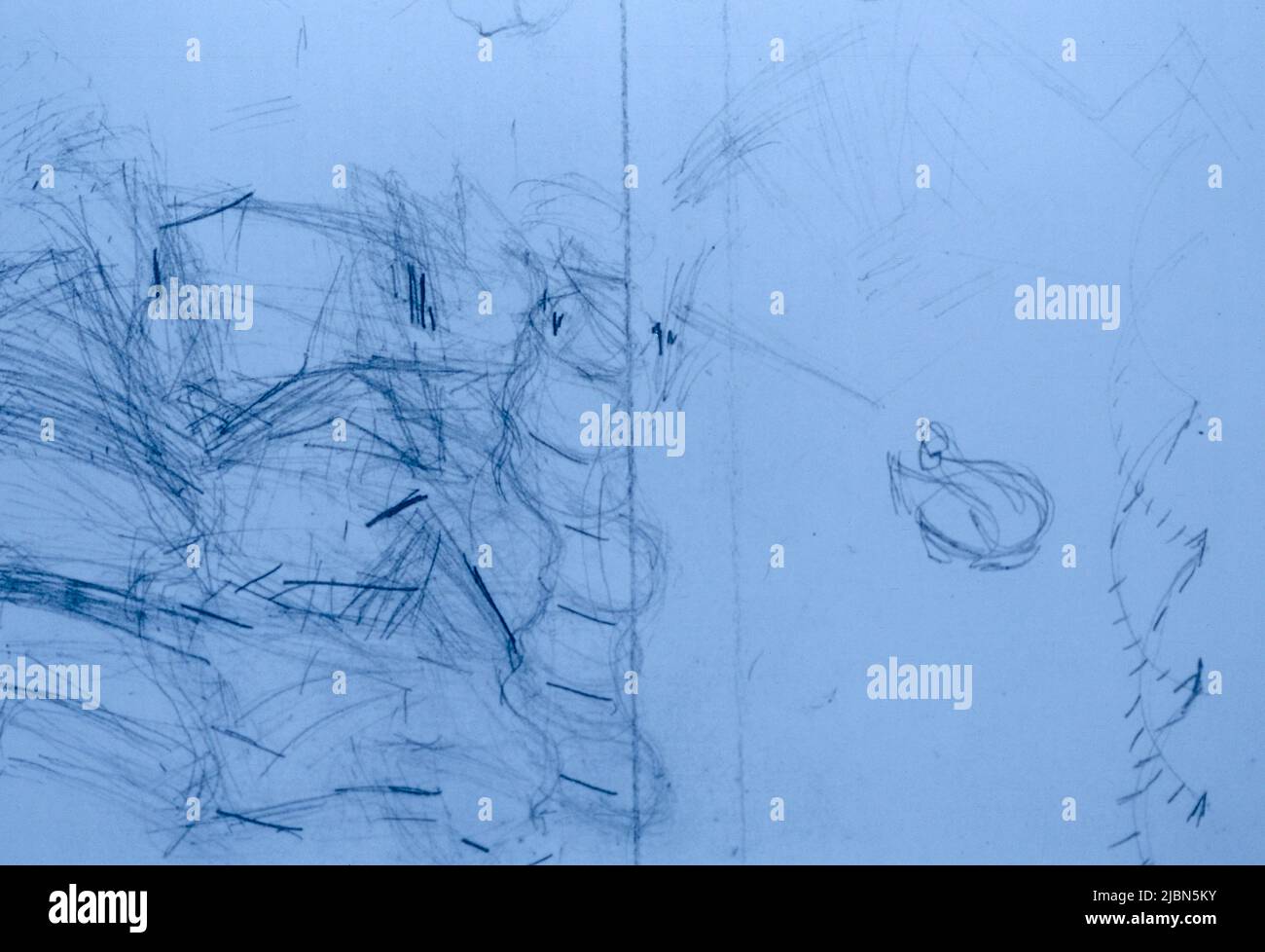 Drawing, artwork by Italian artist Giacomo Balla, 1912 Stock Photo - Alamy