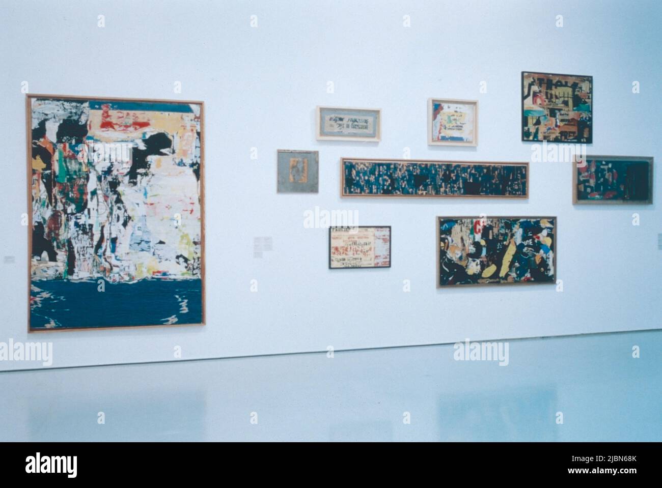 Art Exhibition by unidentified artist, 1980s Stock Photo - Alamy