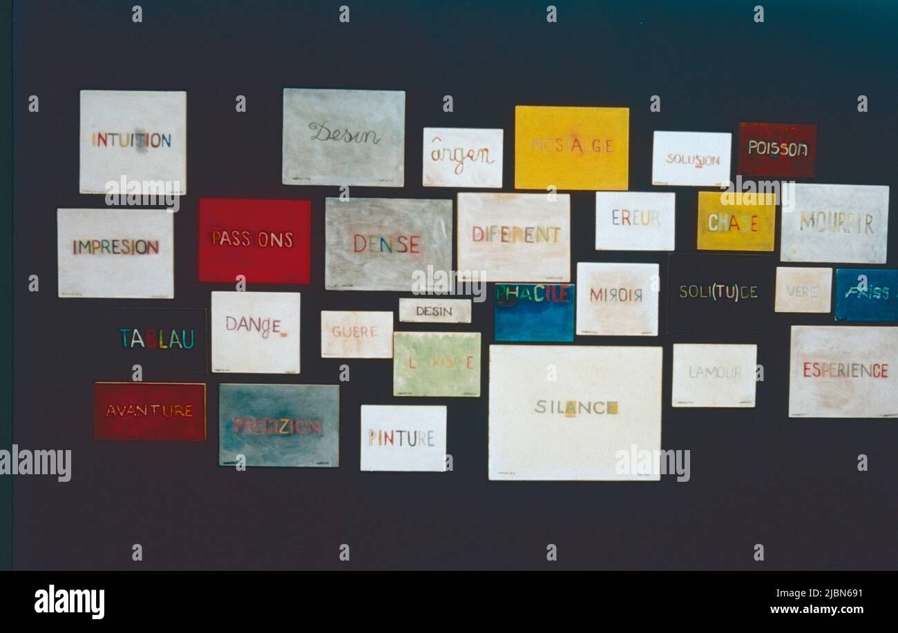 Lettrism hi-res stock photography and images - Alamy