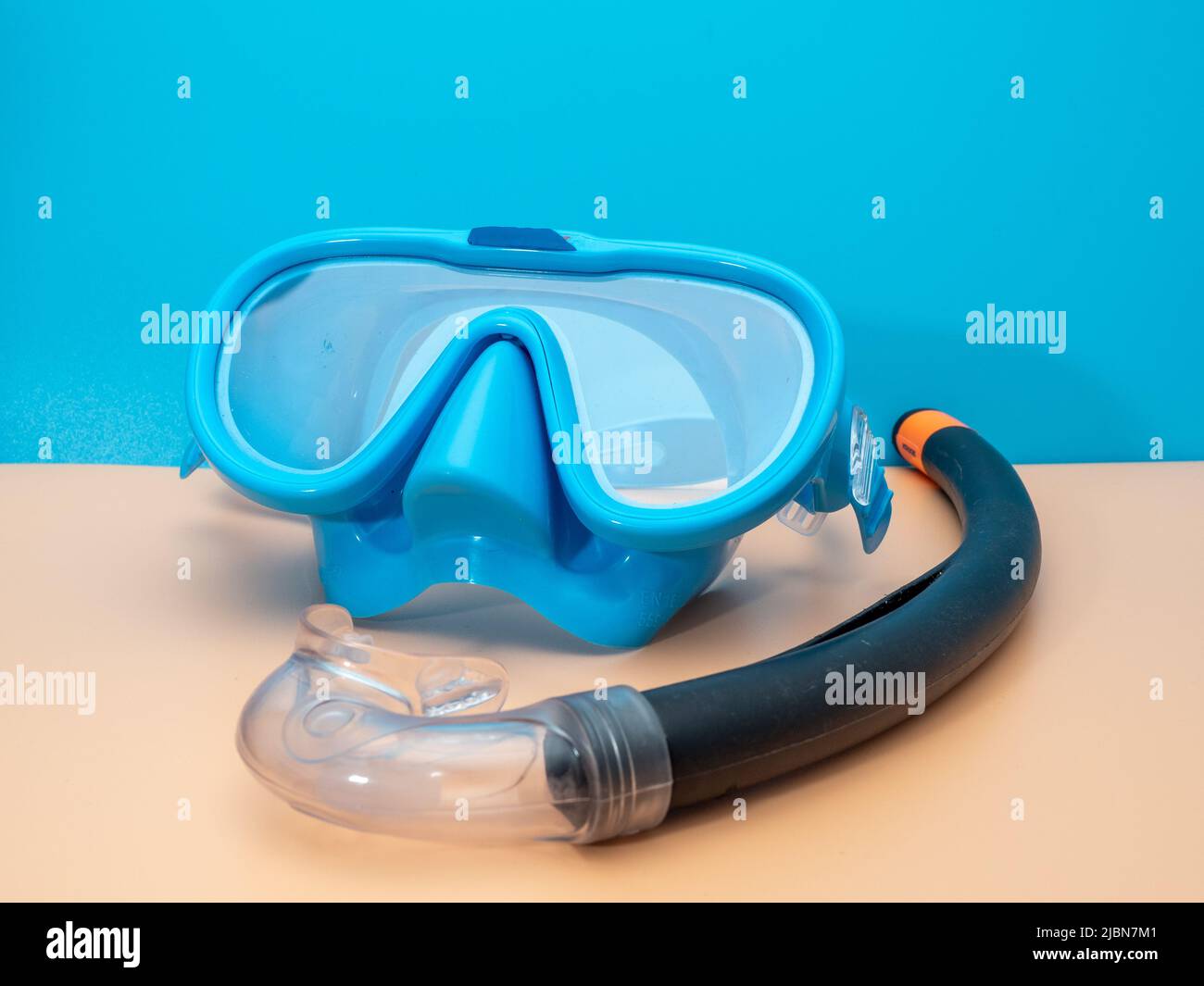 Diving mask. Seaside concept. Journey to the sea Stock Photo - Alamy