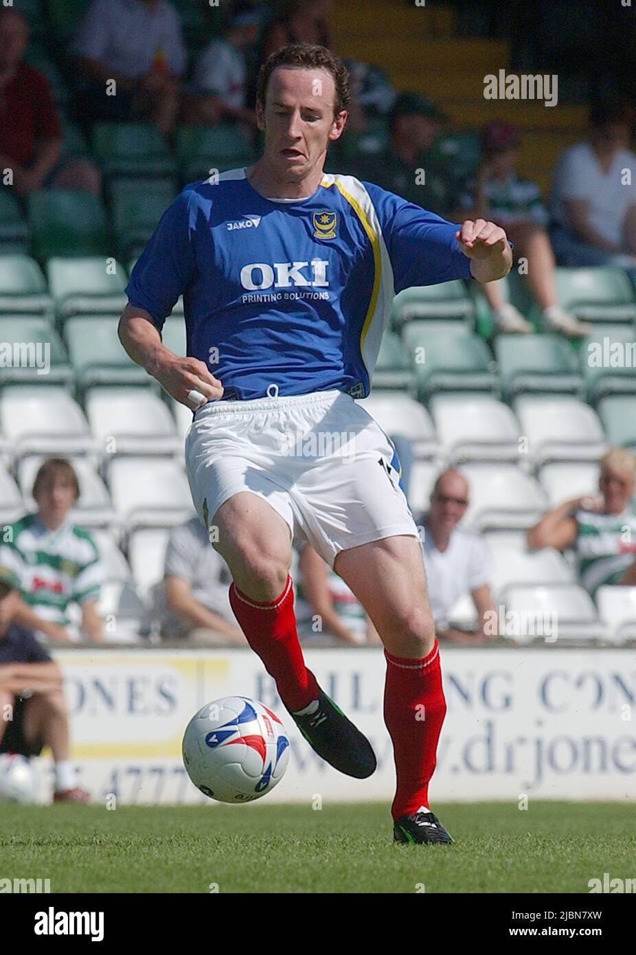 PORTSMOUTH FC ANDY O'BRIEN V YEOVIL 16-07-05 PIC MIKE WALKER, 2005 ...