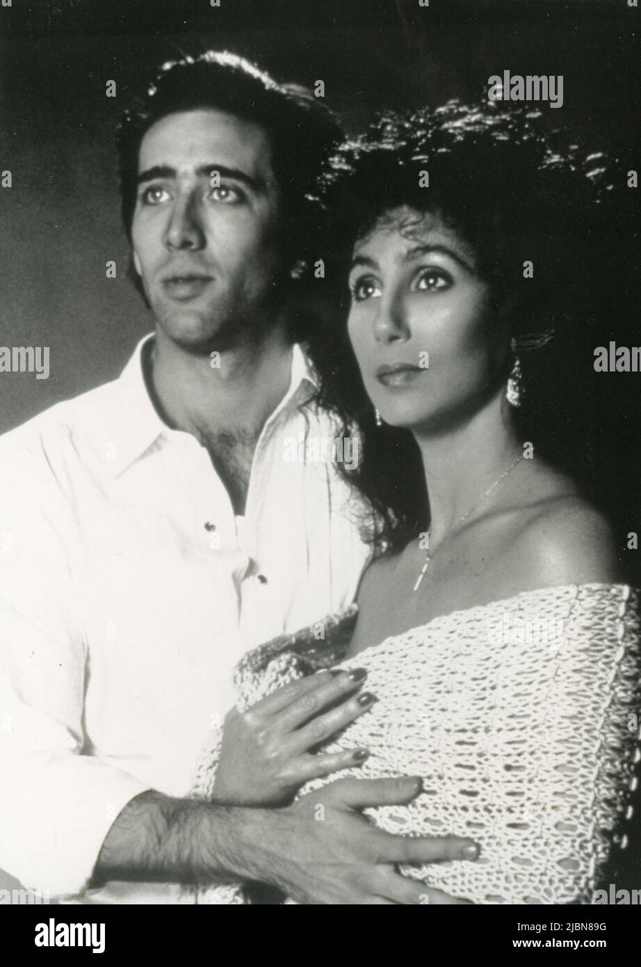 Moonstruck movie nicolas cage hi-res stock photography and images - Alamy