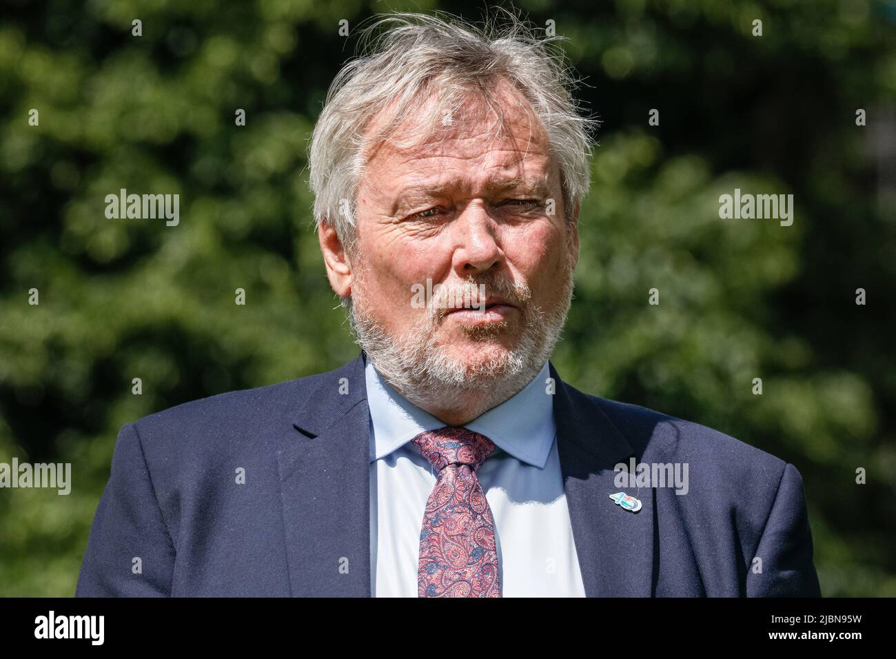 Westminster, London, UK. 07th June, 2022. Giles Watling, MP for Clacton ...