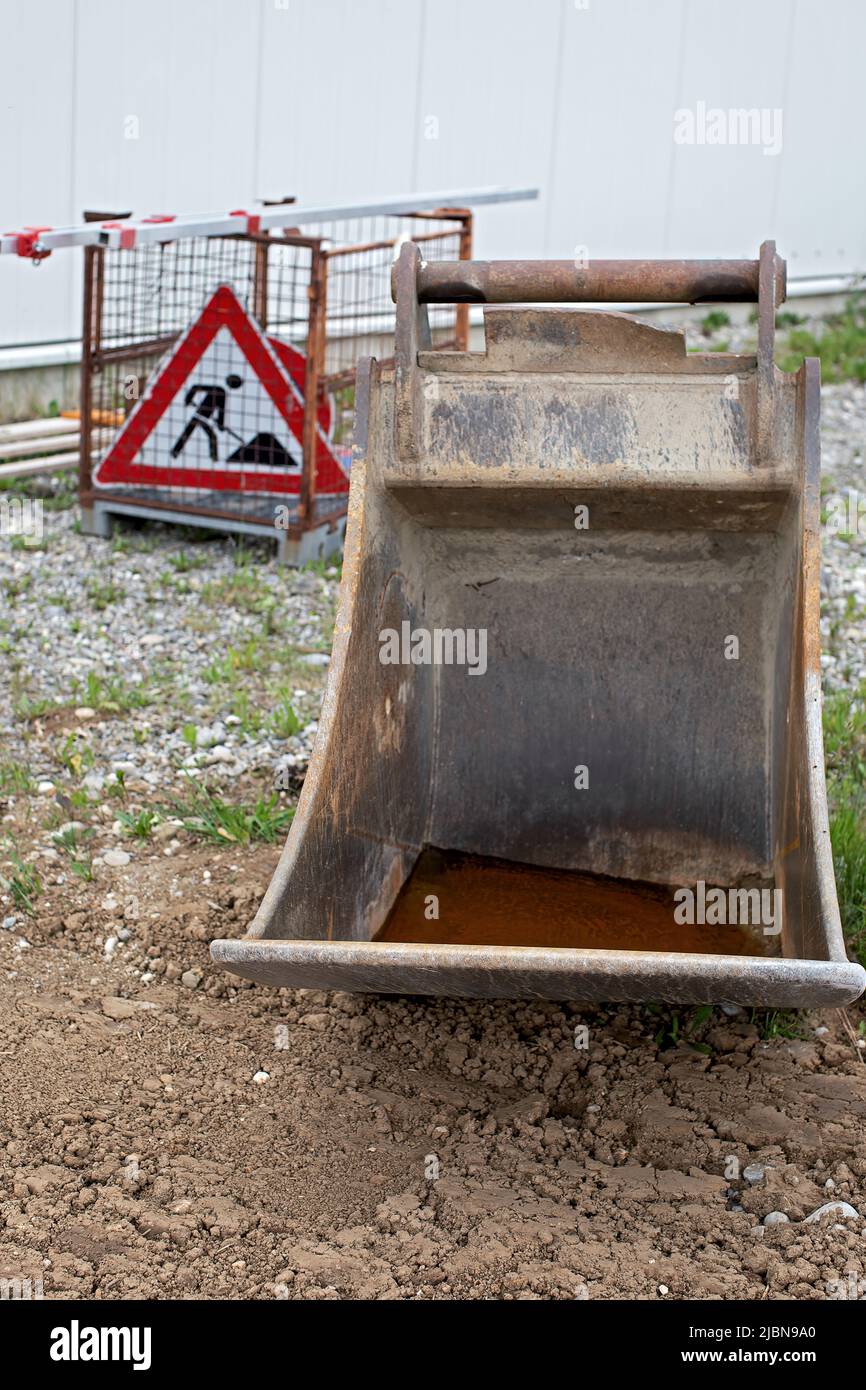 Earthmover construction digger hi-res stock photography and images - Alamy