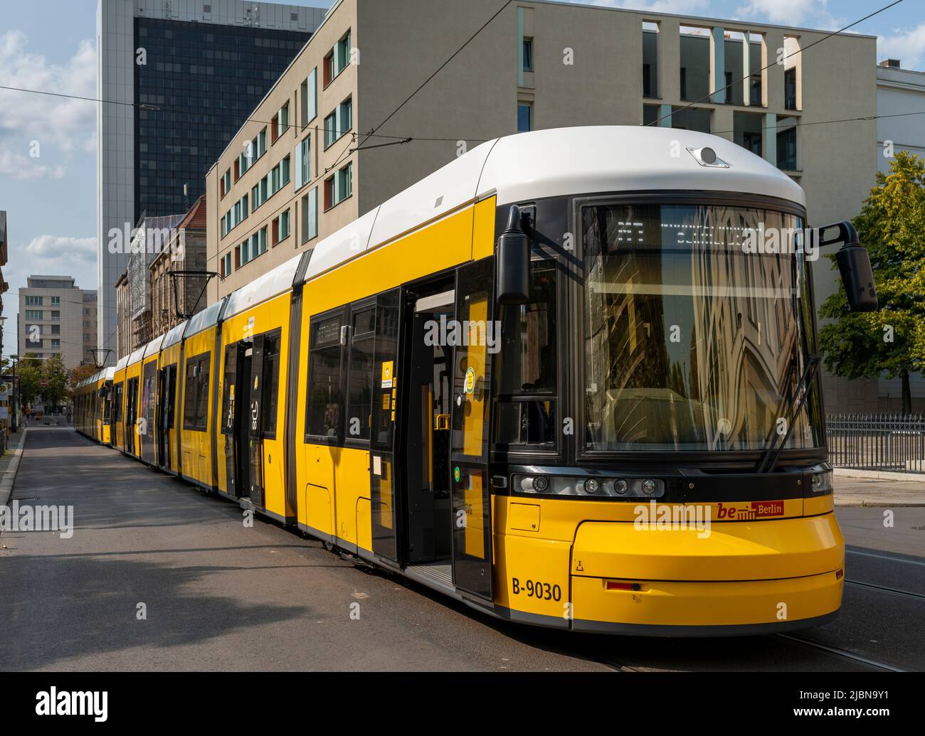 Trams at Berlin Hauptbahnhof, Germany Stock Photo - Alamy