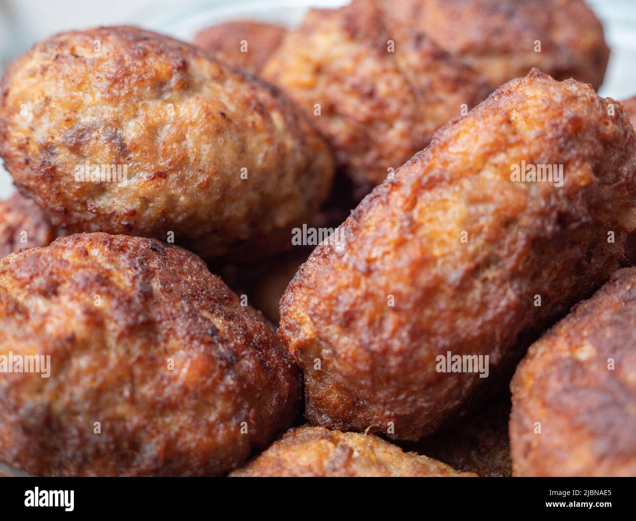 Cooking fried chicken cutlets close hi-res stock photography and images ...