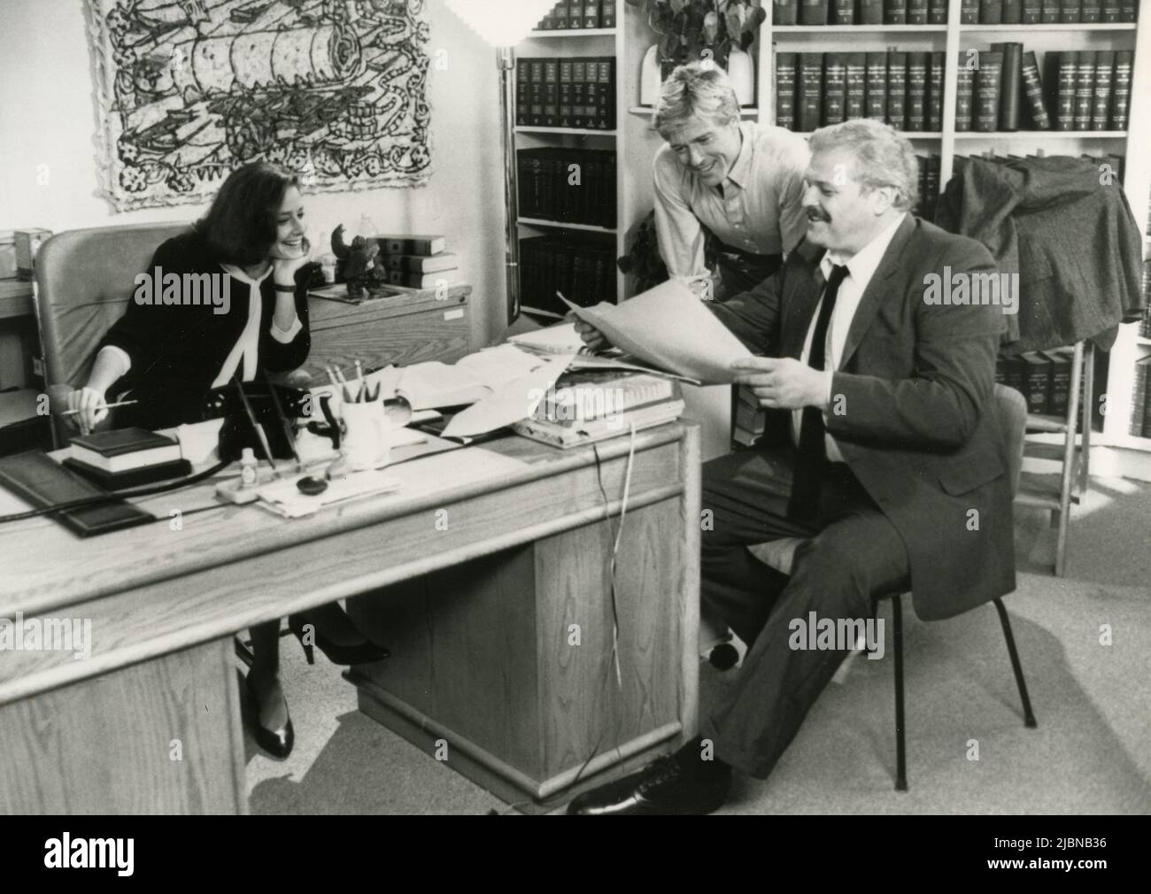 Debra winger and robert redford hi-res stock photography and images - Alamy