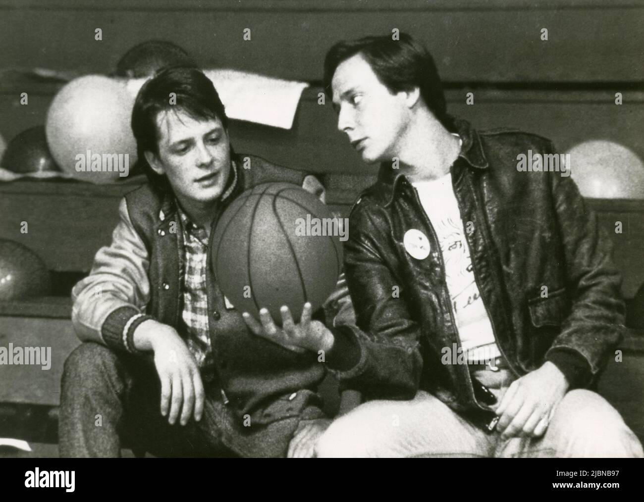 Teen wolf 1985 jerry levine hi-res stock photography and images - Alamy