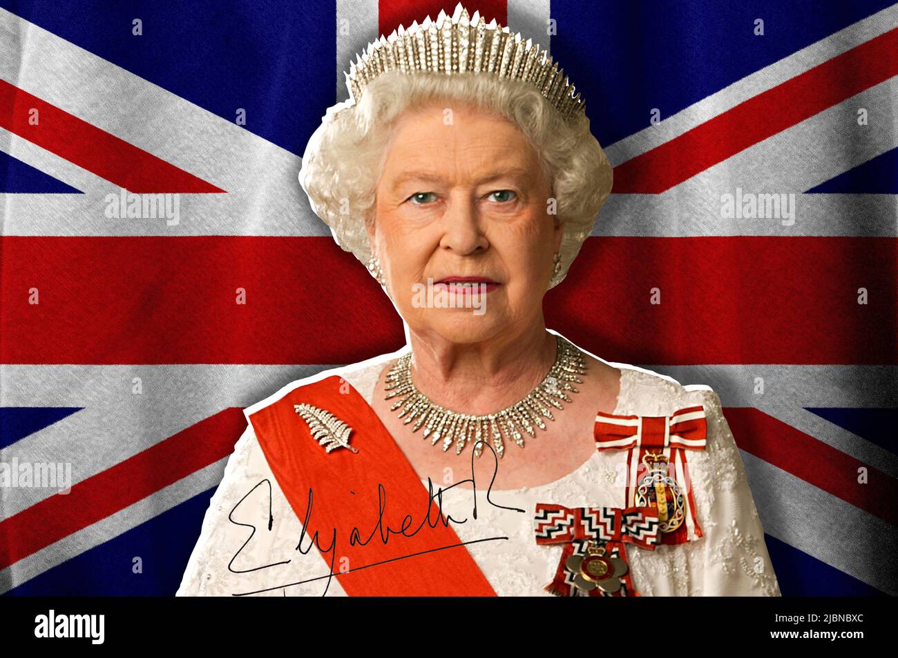 Queen elizabeth signature hi-res stock photography and images - Alamy