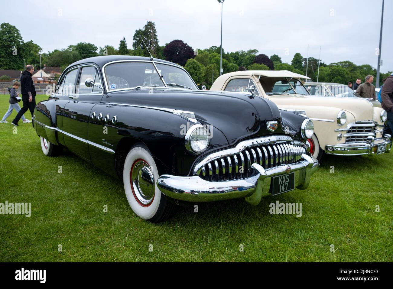 1949 Buick at the American Classic Car Show at Keynsham rugby club ...