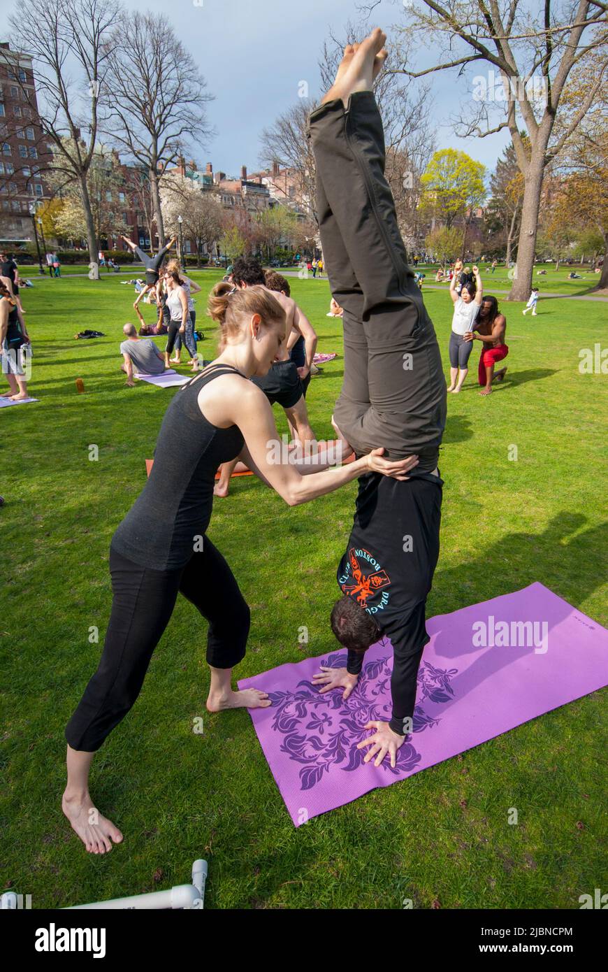 Boston Acro Play Stock Photo - Alamy