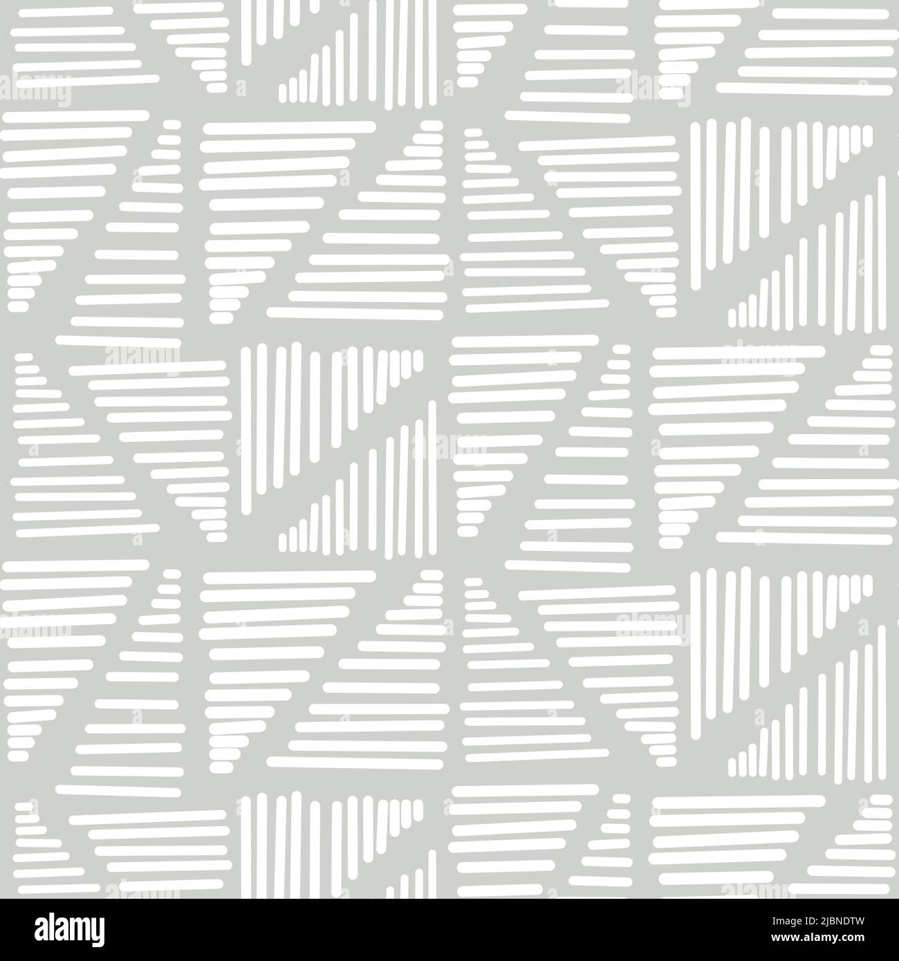 Geometric white triangle lines vector seamless pattern in ethnic tribal ...