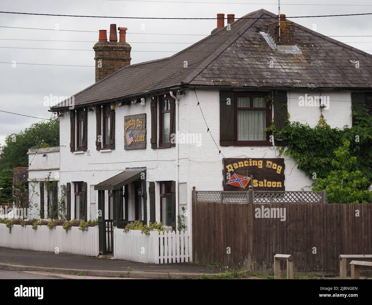 Sittingbourne, Kent, UK. 7th June, 2022. In a sign of the times, a ...