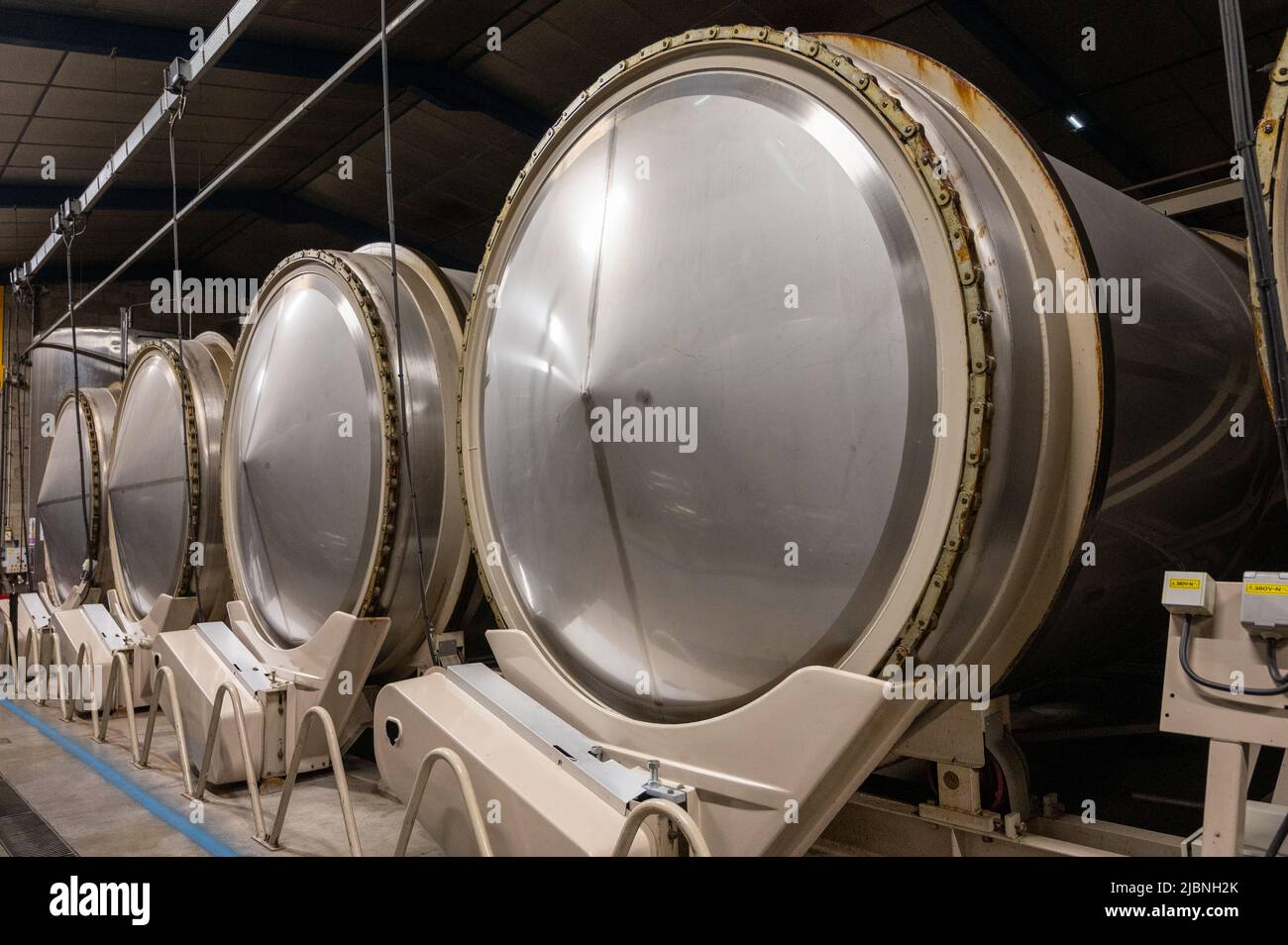 Maceration tank hi-res stock photography and images - Alamy