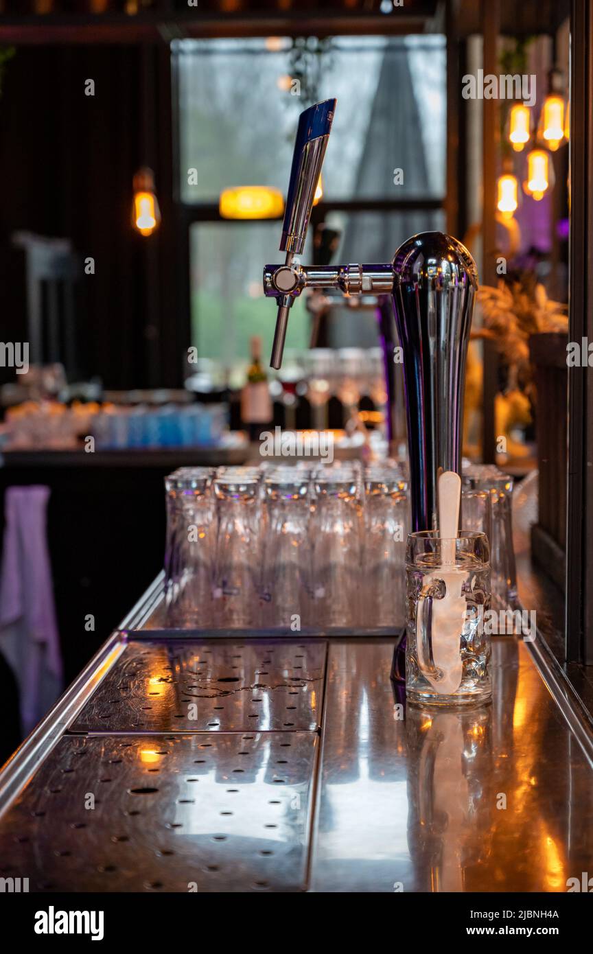 Decorative beer taps hi-res stock photography and images - Alamy