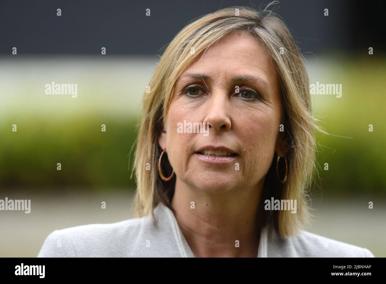 Vicki Young - BBC news deputy political editor - broadcasting from ...