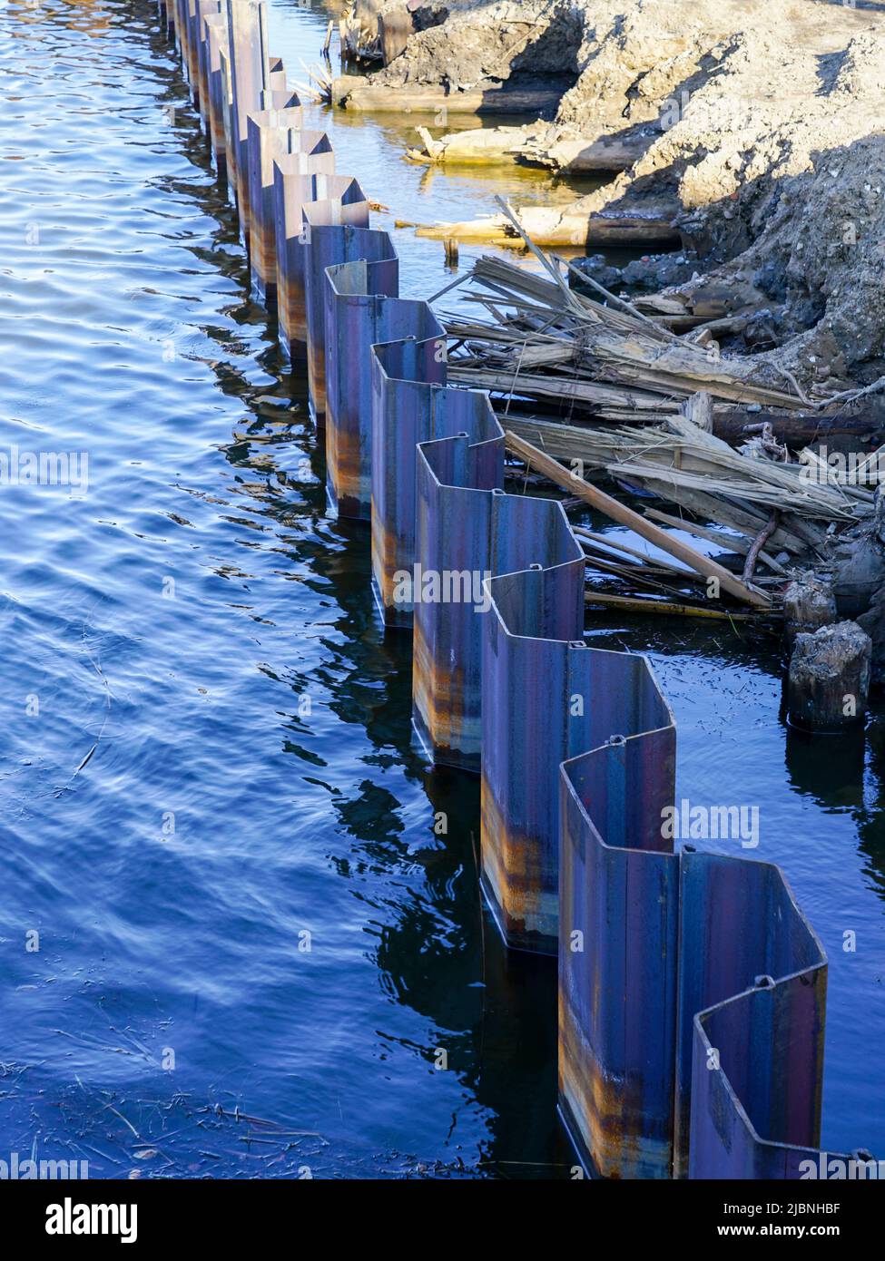 Metal Retaining Wall For Water Boulder Retaining Walls St. Louis'