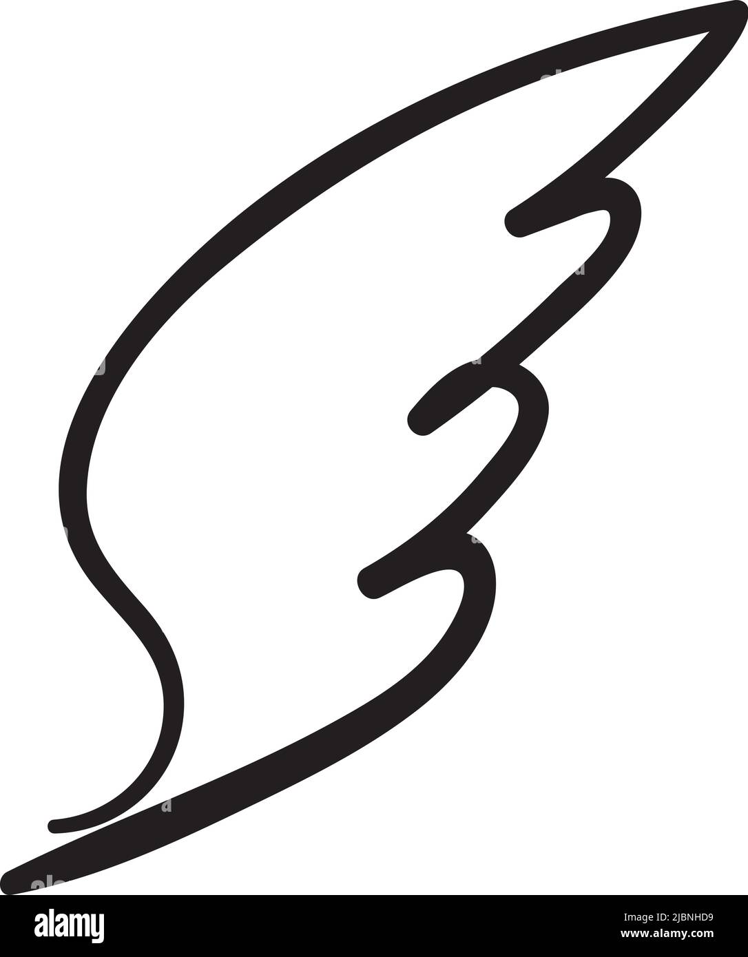 Angel line drawing hi-res stock photography and images - Alamy