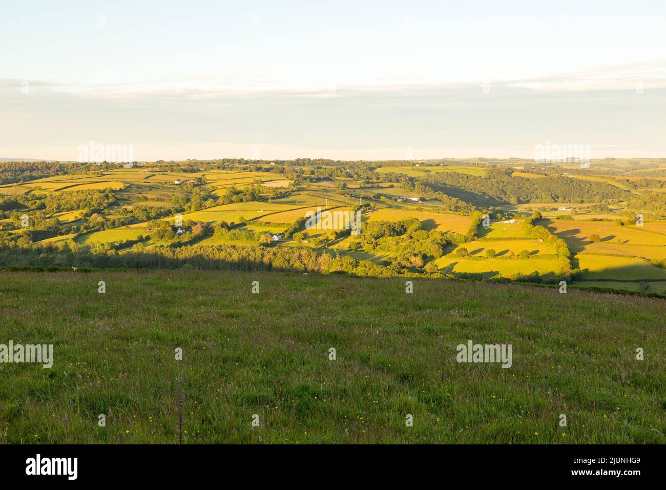 High Bickington, Devon, England, United Kingdom Stock Photo - Alamy