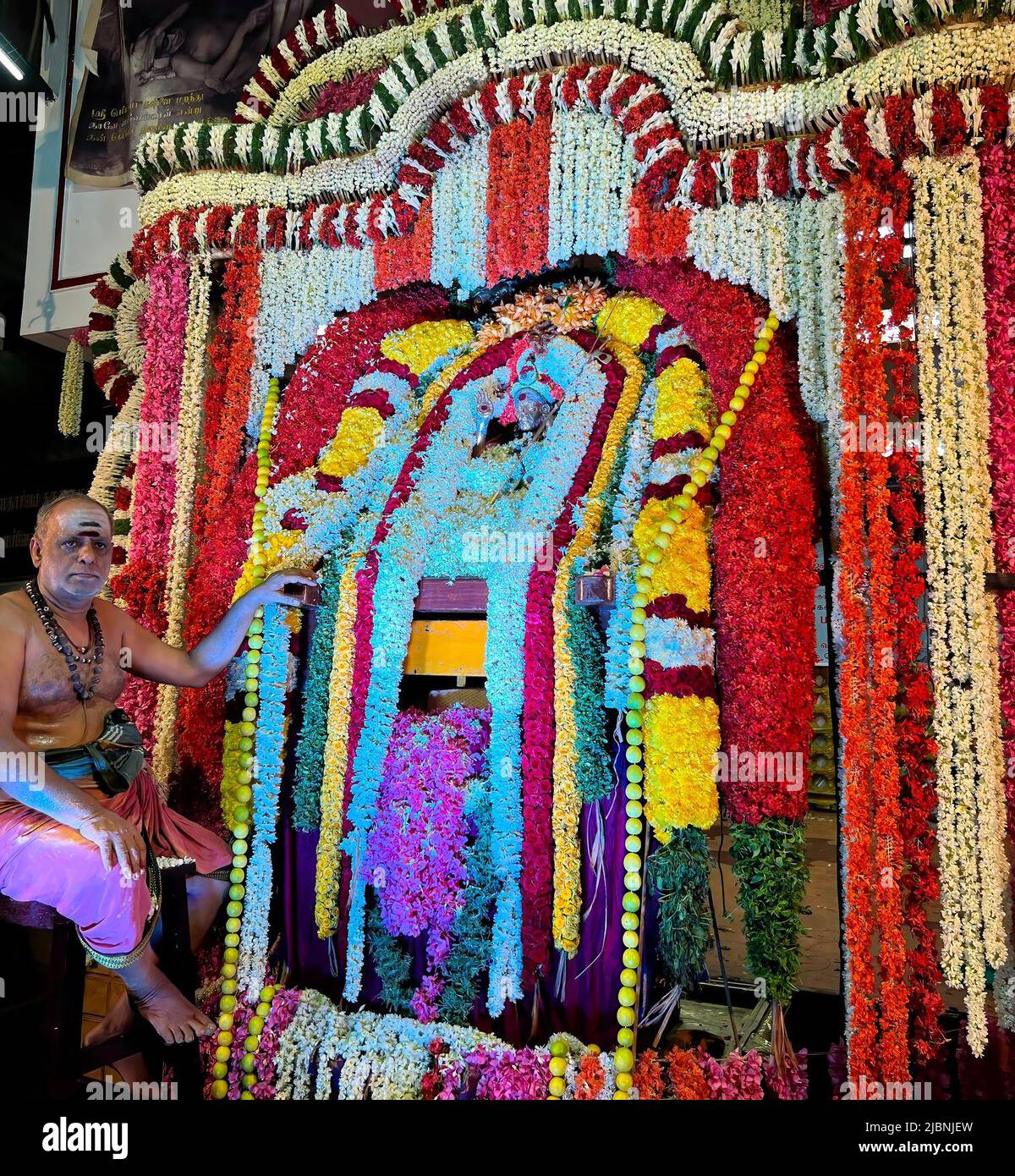 Chennai, India, 7th June 2022 : The Anusha Jayanthi Mahotsava of Sri ...