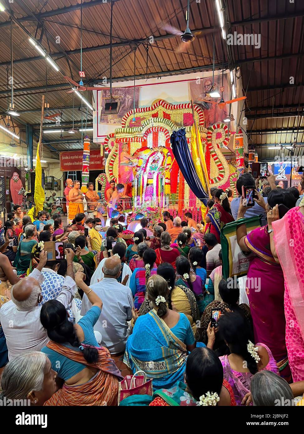Chennai, India, 7th June 2022 : The Anusha Jayanthi Mahotsava of Sri ...